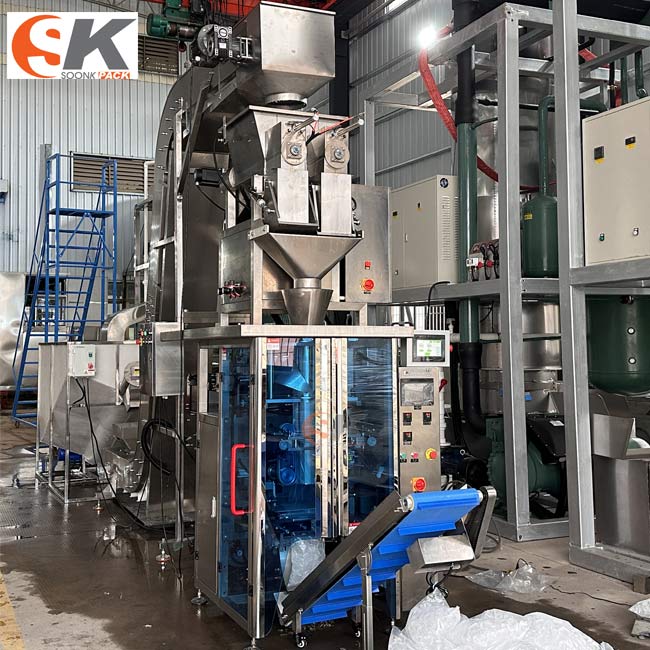 SK-L520 Automatic Ice Packing Machine - Soonkpack
